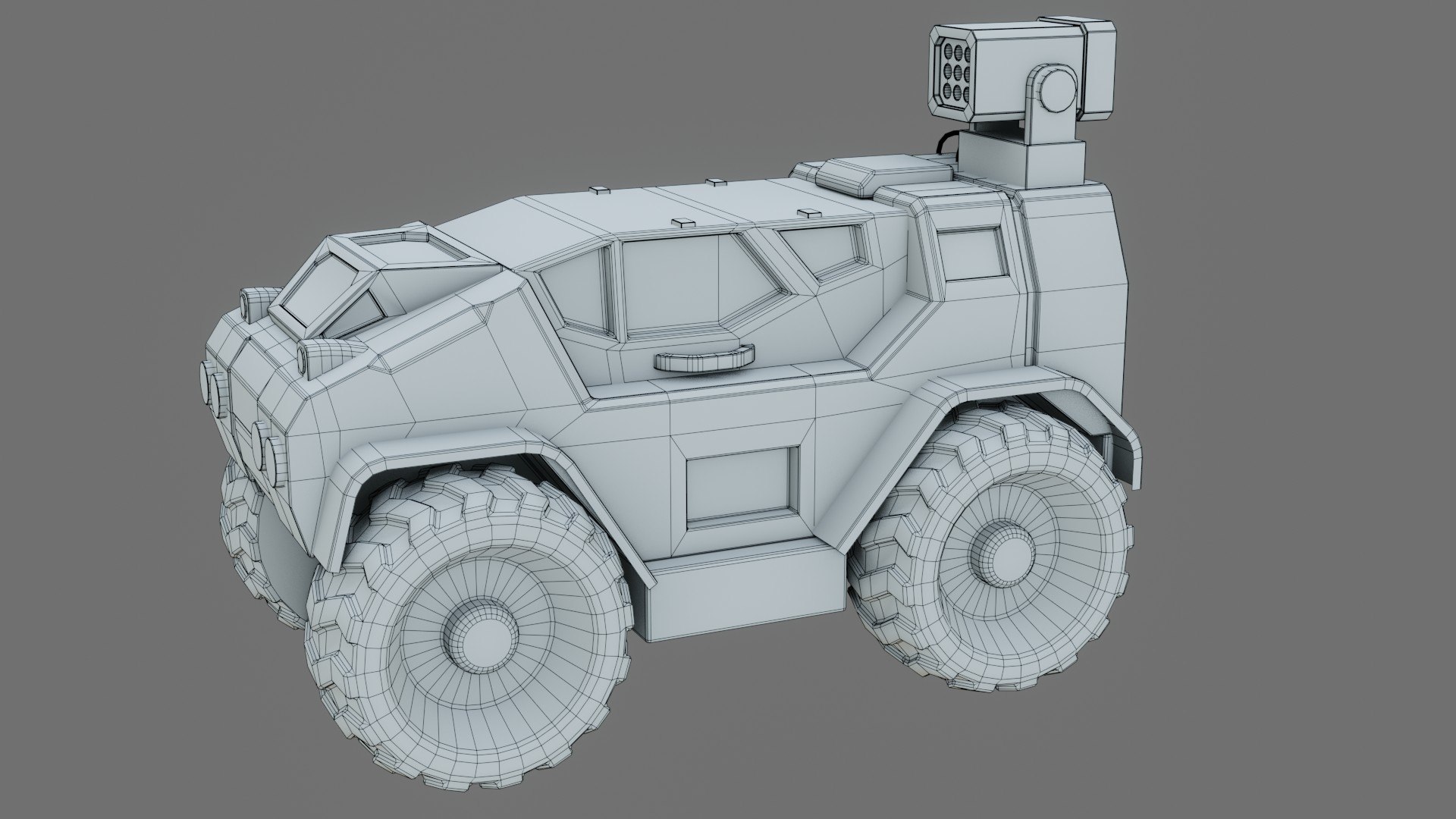 Sci-Fi Military Vehicle - Game Ready - PBR 3D Model - TurboSquid 1949428