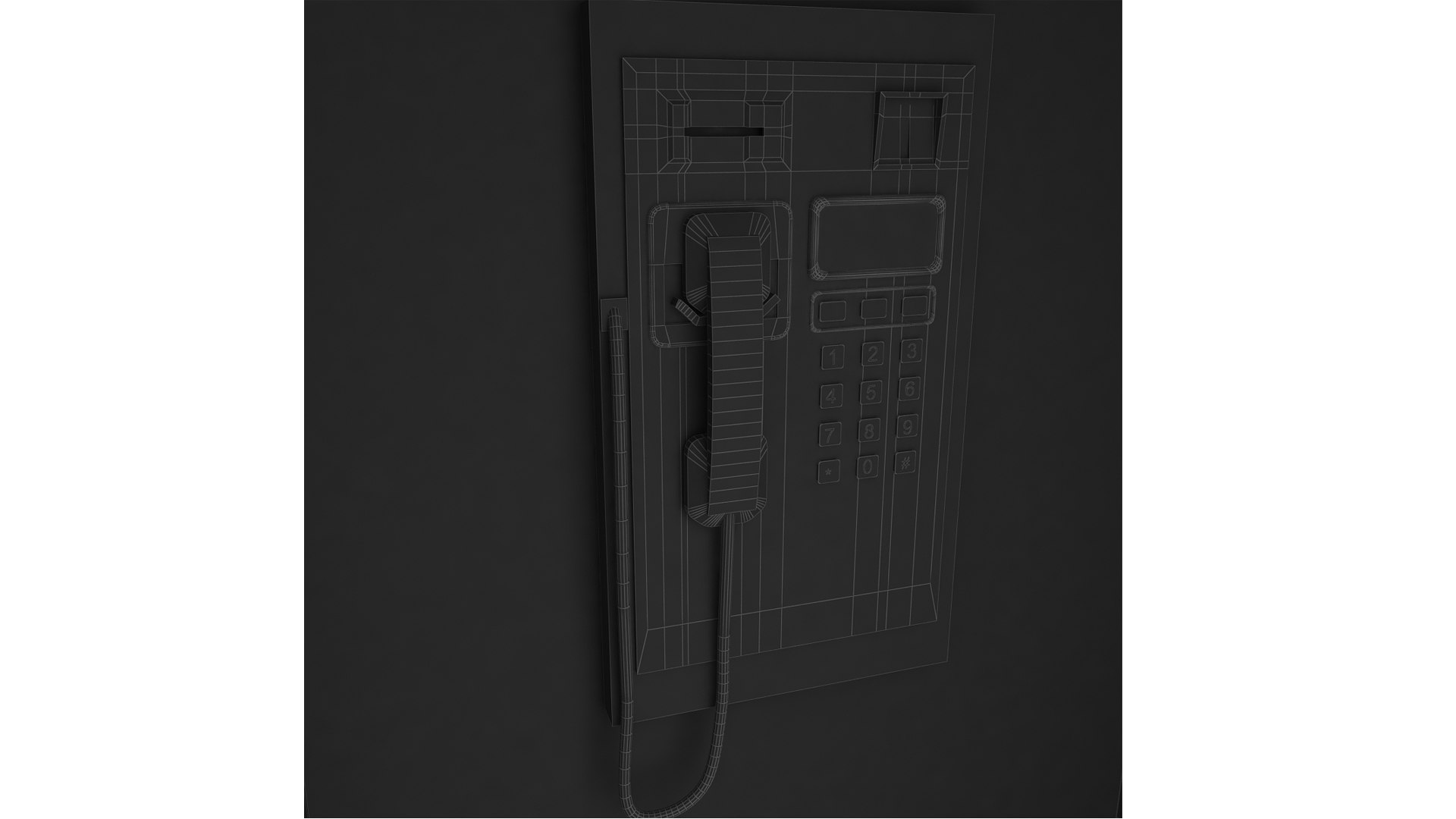 3D Model Red Phone Booth - TurboSquid 1818091