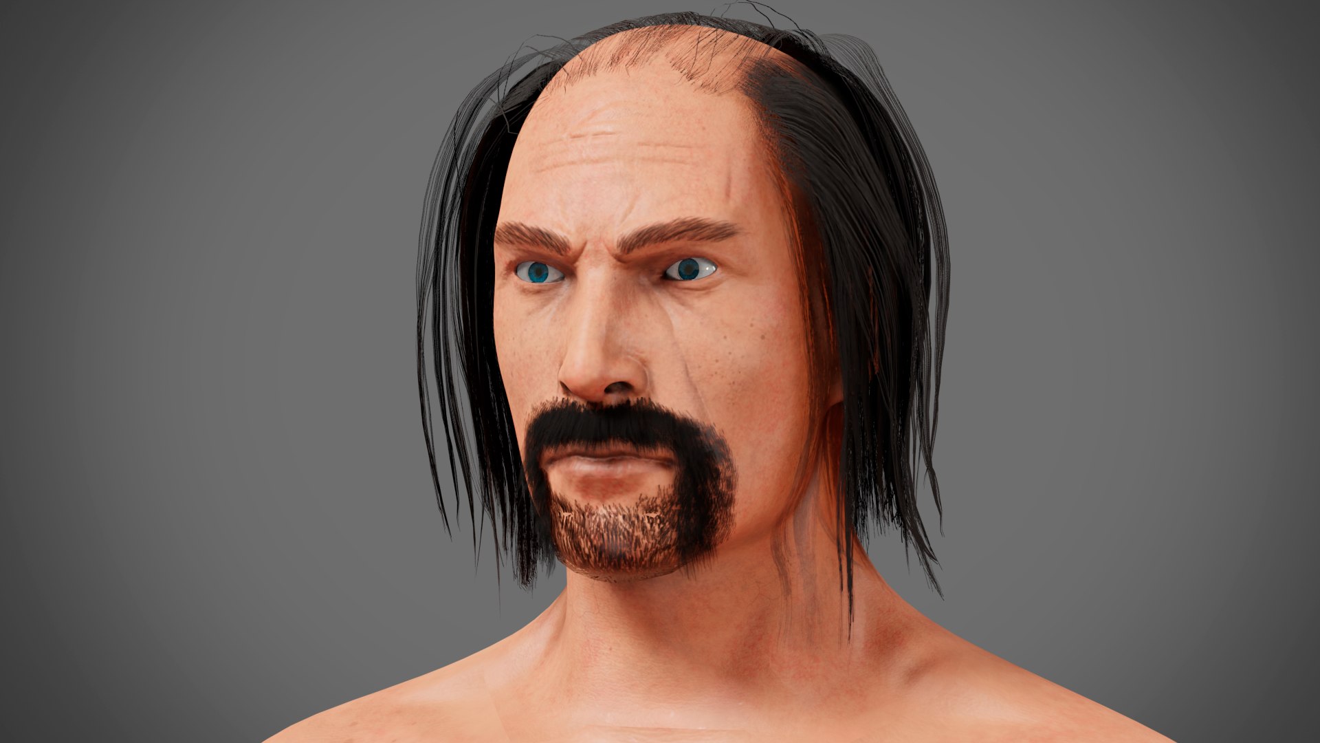 3D Professional Realtime Beard Pack Model - TurboSquid 1991786