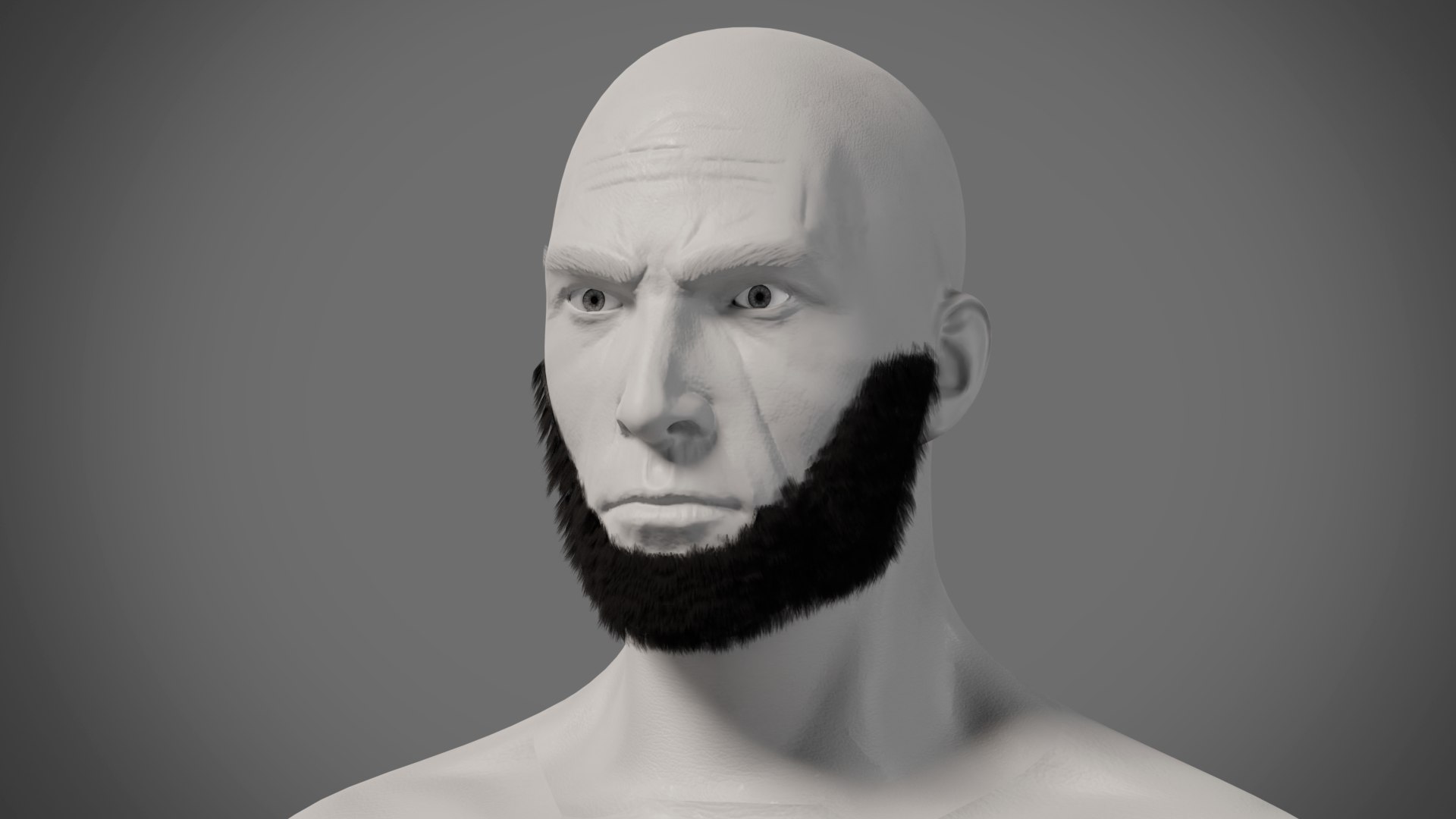 3D Professional Realtime Beard Pack Model - TurboSquid 1991786
