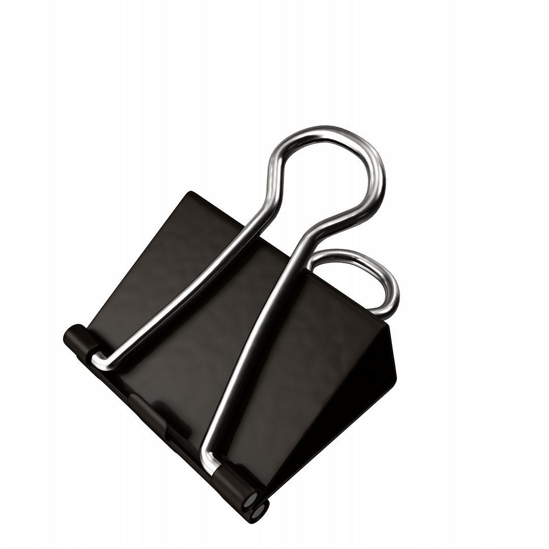 3D Binder Clip Model - TurboSquid 2313985