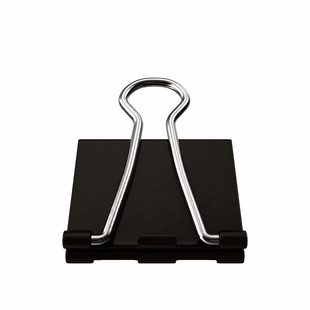 3D Binder Clip Model - TurboSquid 2313985