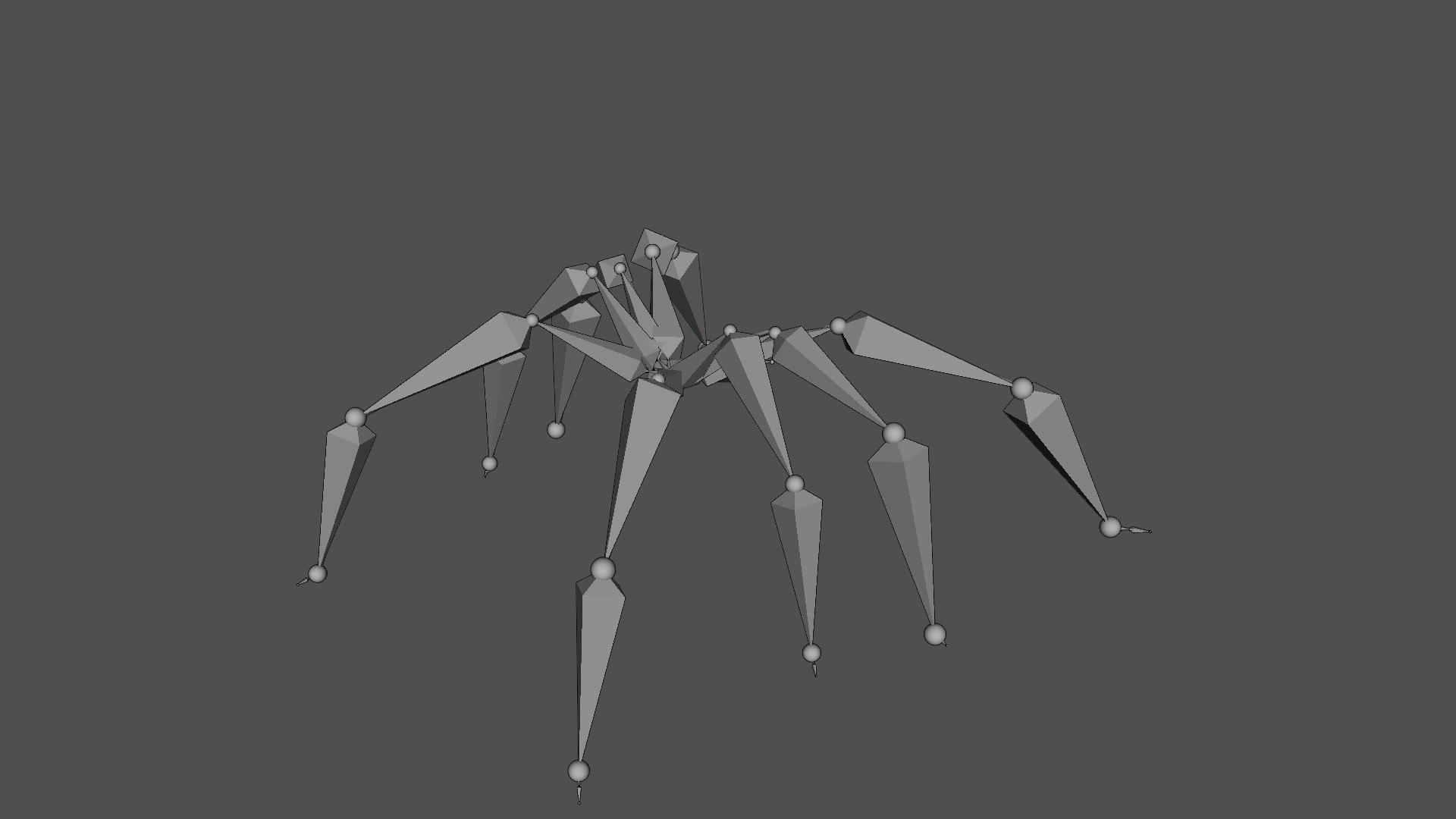 Fully Rigged Low Poly Spider 3D Model - TurboSquid 1756372