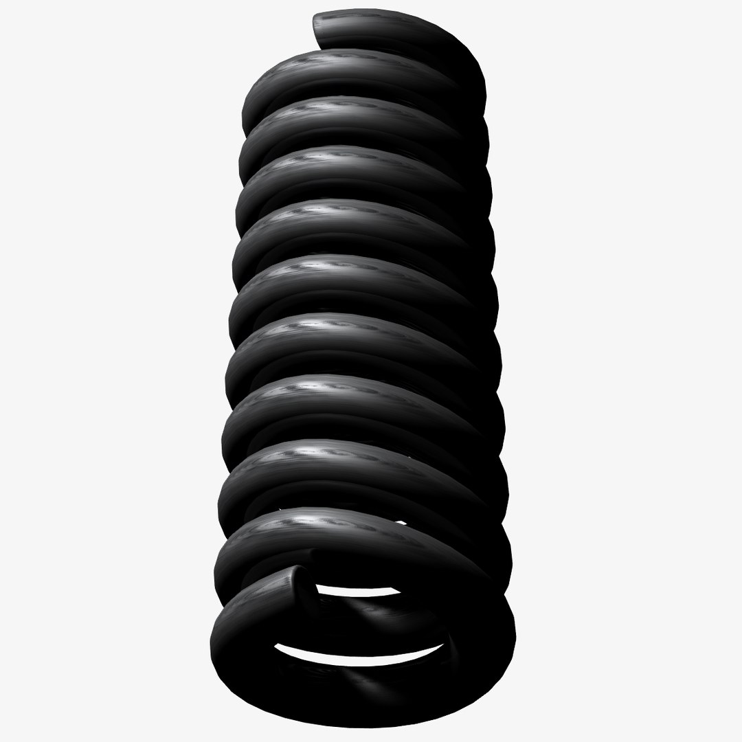 Coil Spring Uv Mapped Model - TurboSquid 1208591