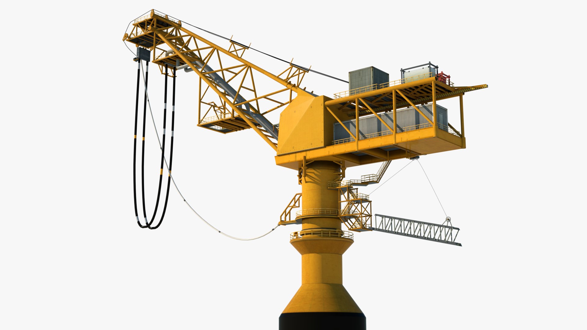 3d Model Sea Oil Terminal