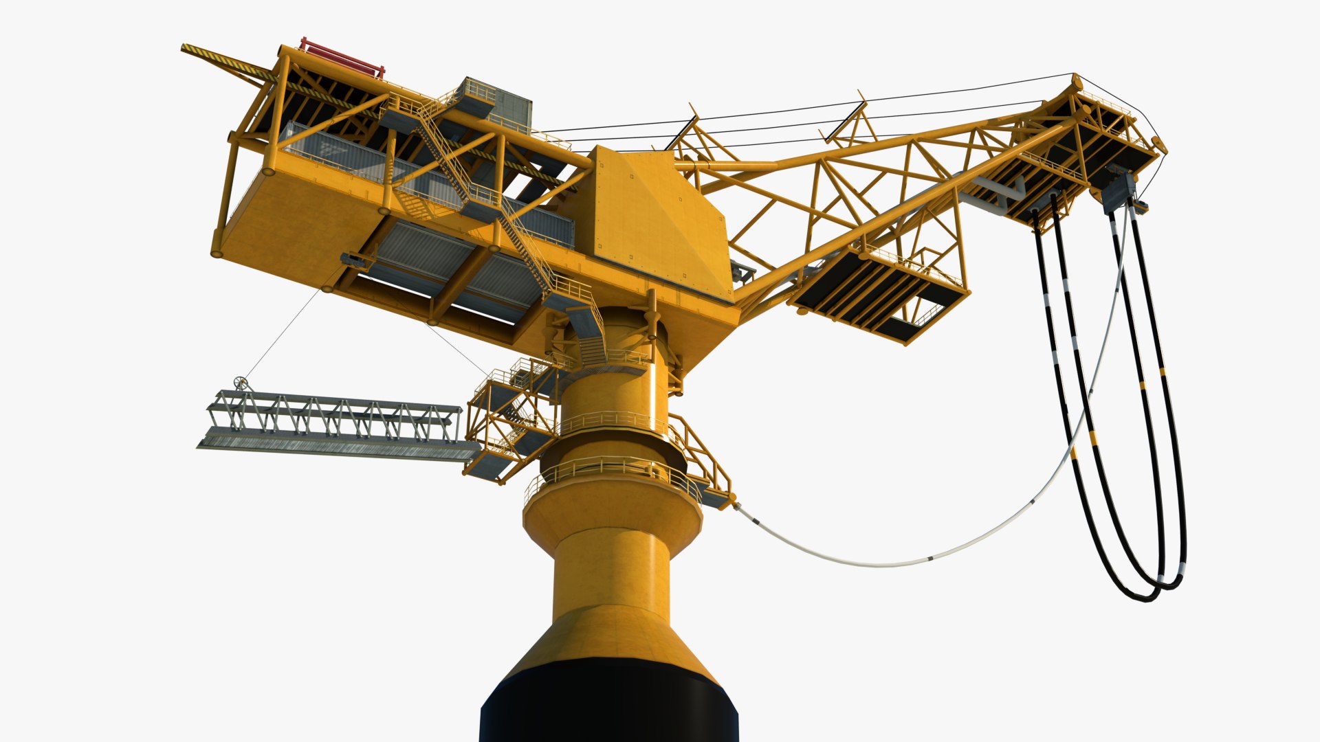 3d Model Sea Oil Terminal