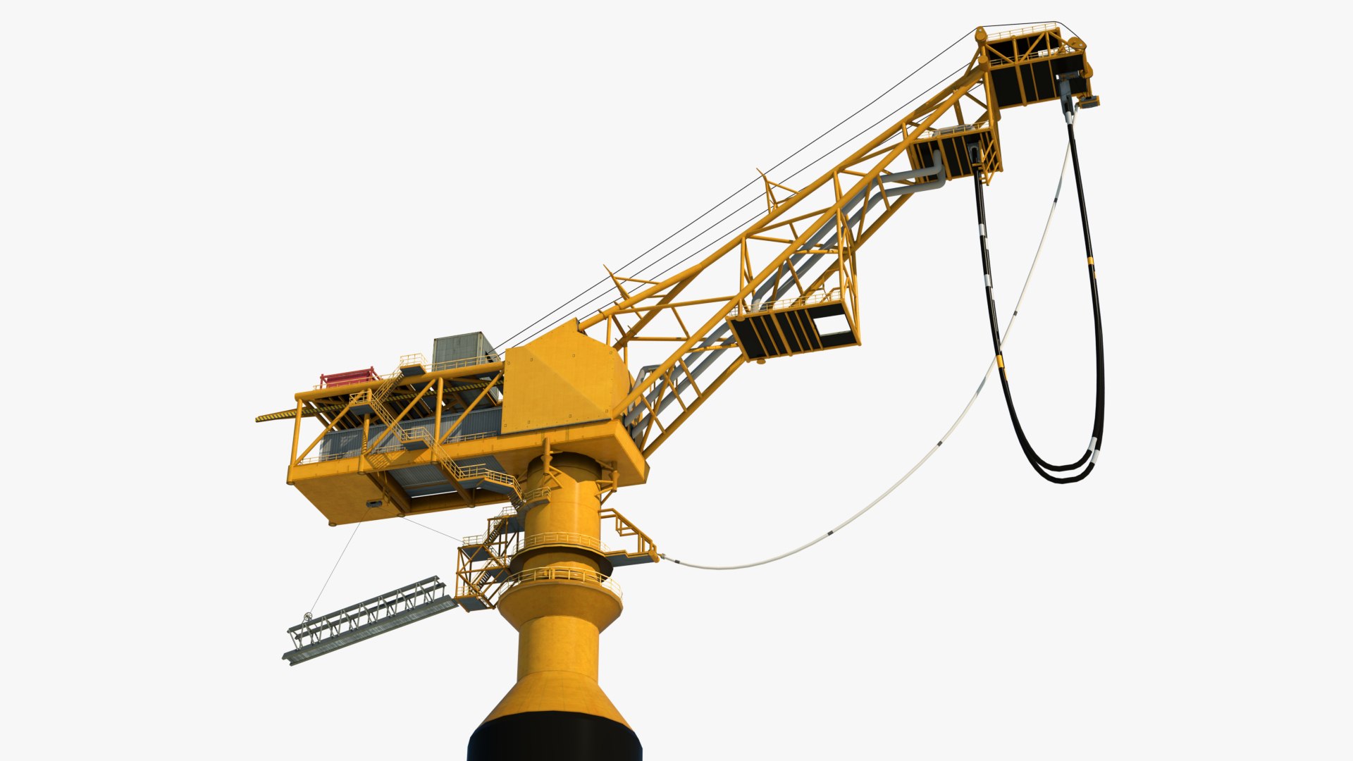 3d Model Sea Oil Terminal