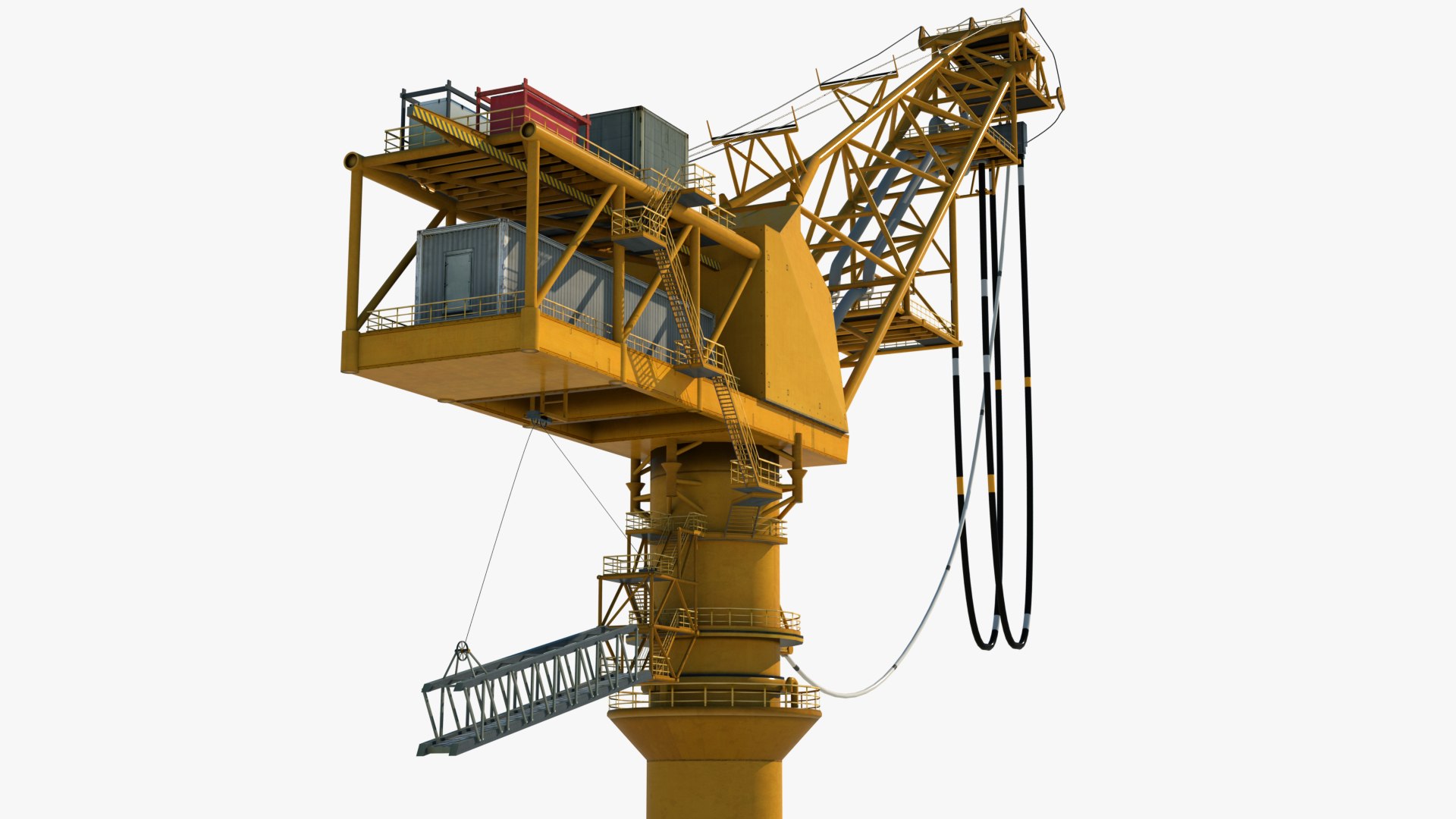 3d Model Sea Oil Terminal