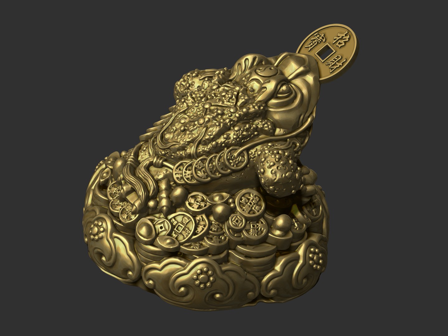 3D Lucky Toad - TurboSquid 2168990