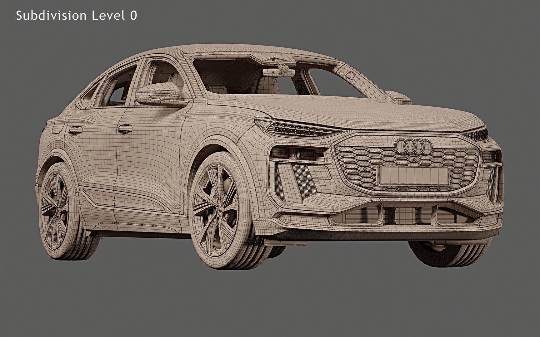 3D 2025 Audi SQ6 Sportback E-tron Model - TurboSquid 2357381