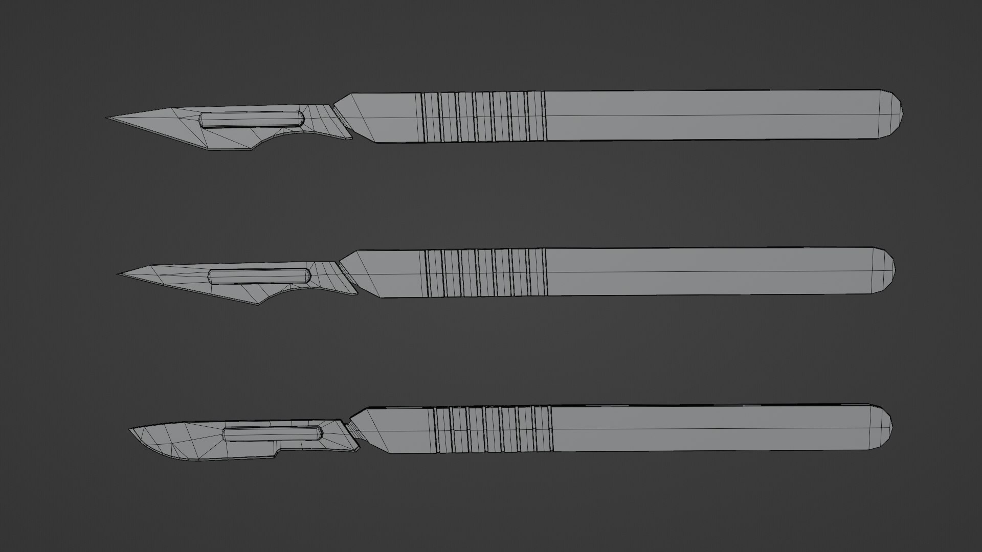 Scalpels 3D Model - TurboSquid 2169014