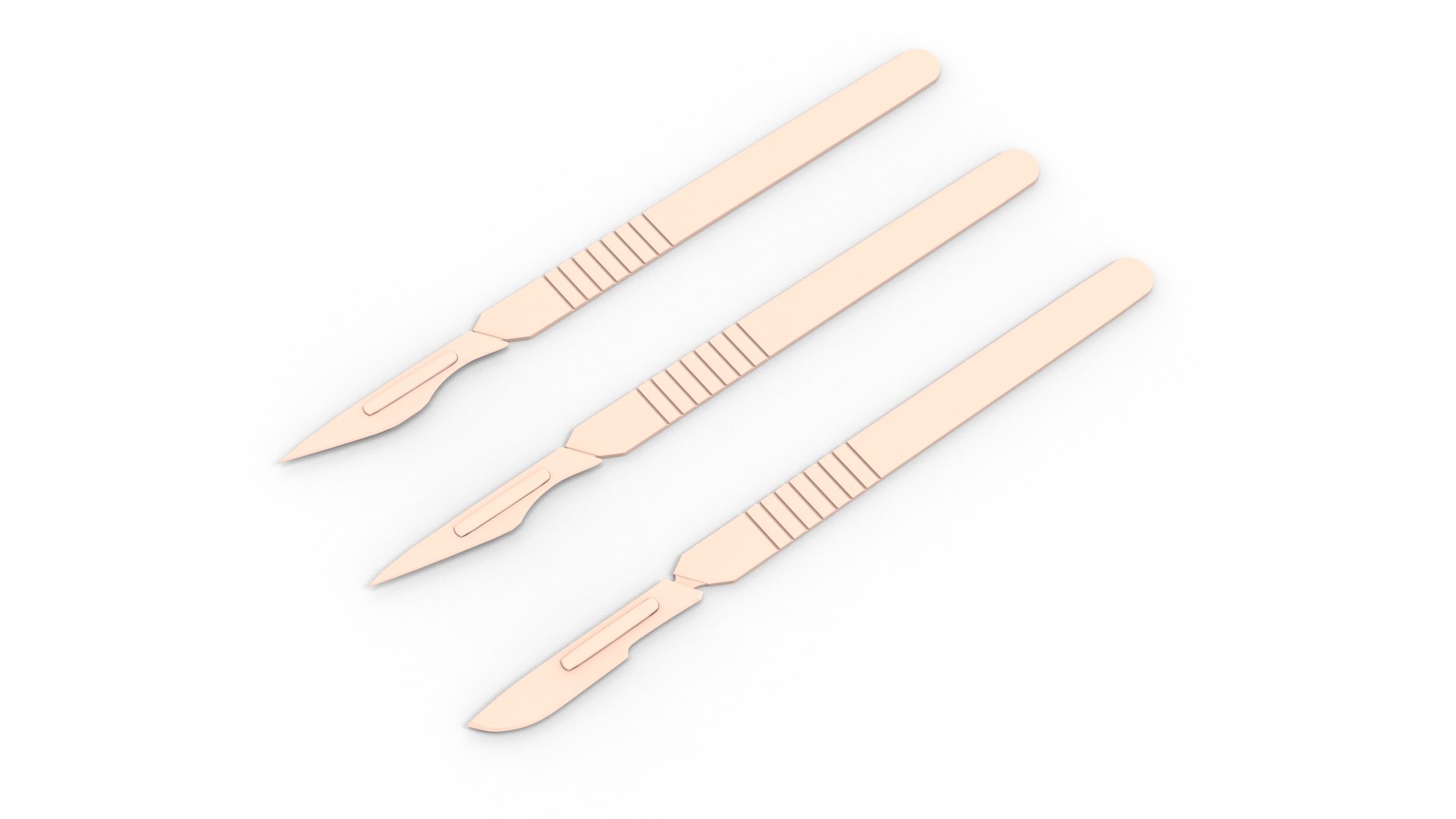 Scalpels 3D Model - TurboSquid 2169014