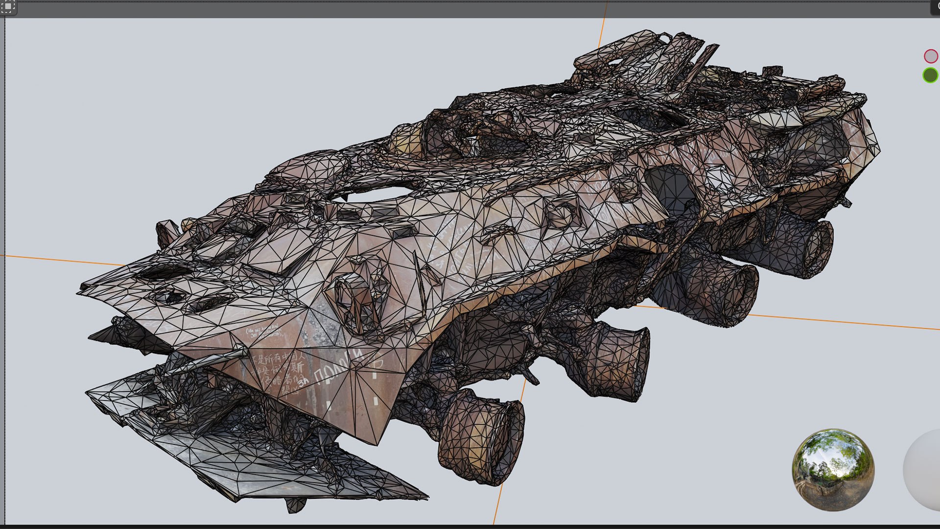 Destroyed BTR-80 Wheeled Amphibious Armoured Personnel Carrier 3D Model ...