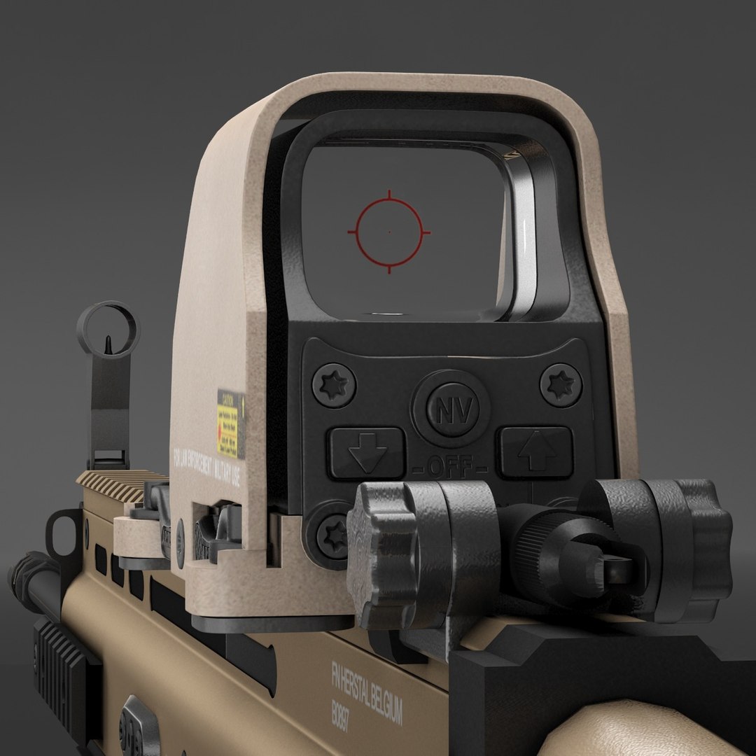 Eotech 553 Holographic Weapon 3d Model