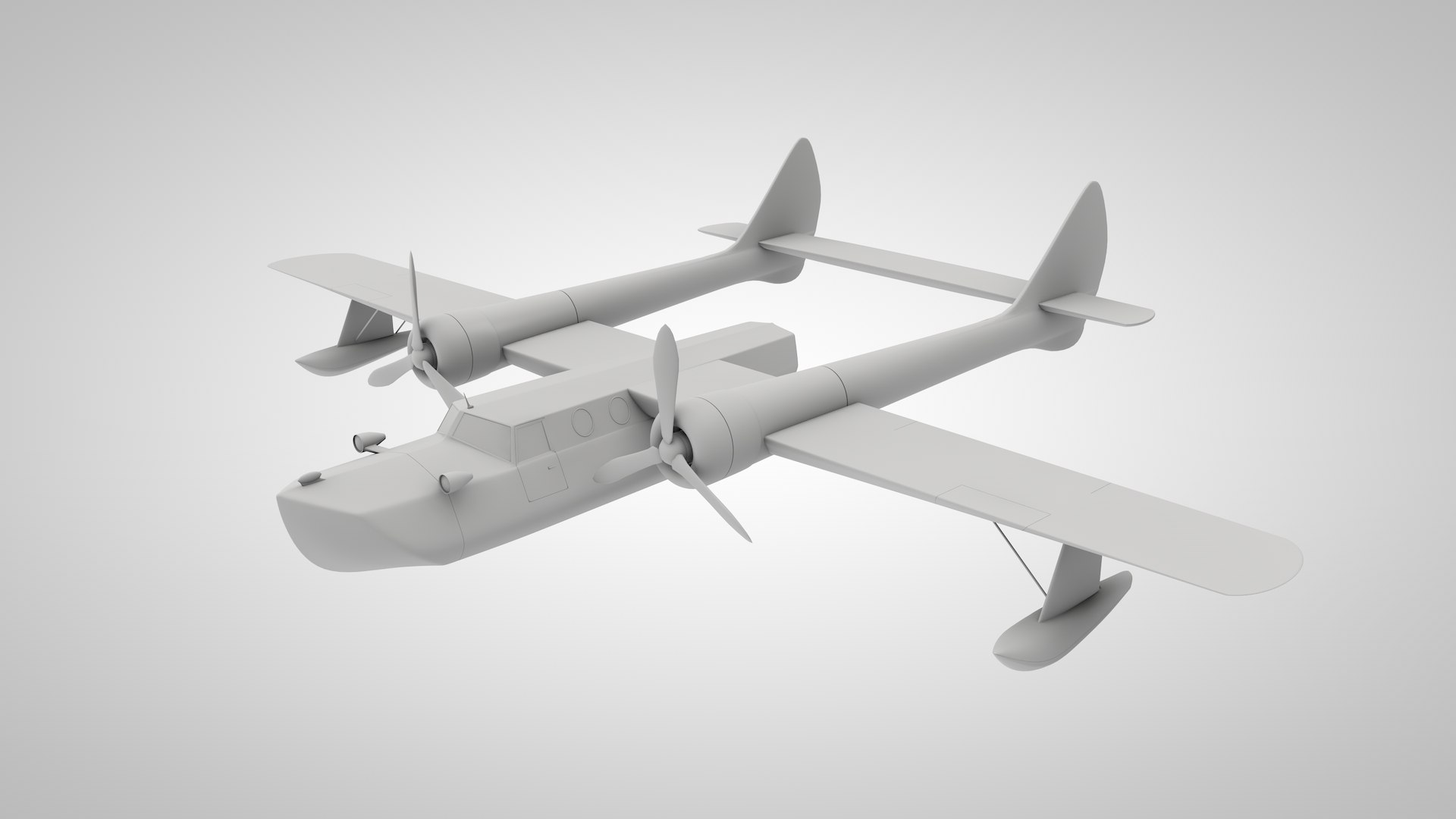 3D propeller plane airplane - TurboSquid 1614738