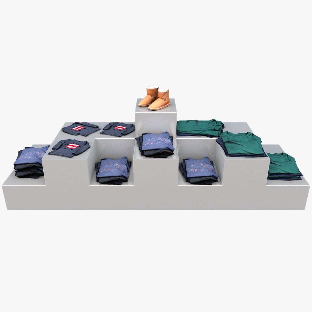 Clothes Shopping 3D Model - TurboSquid 1468215