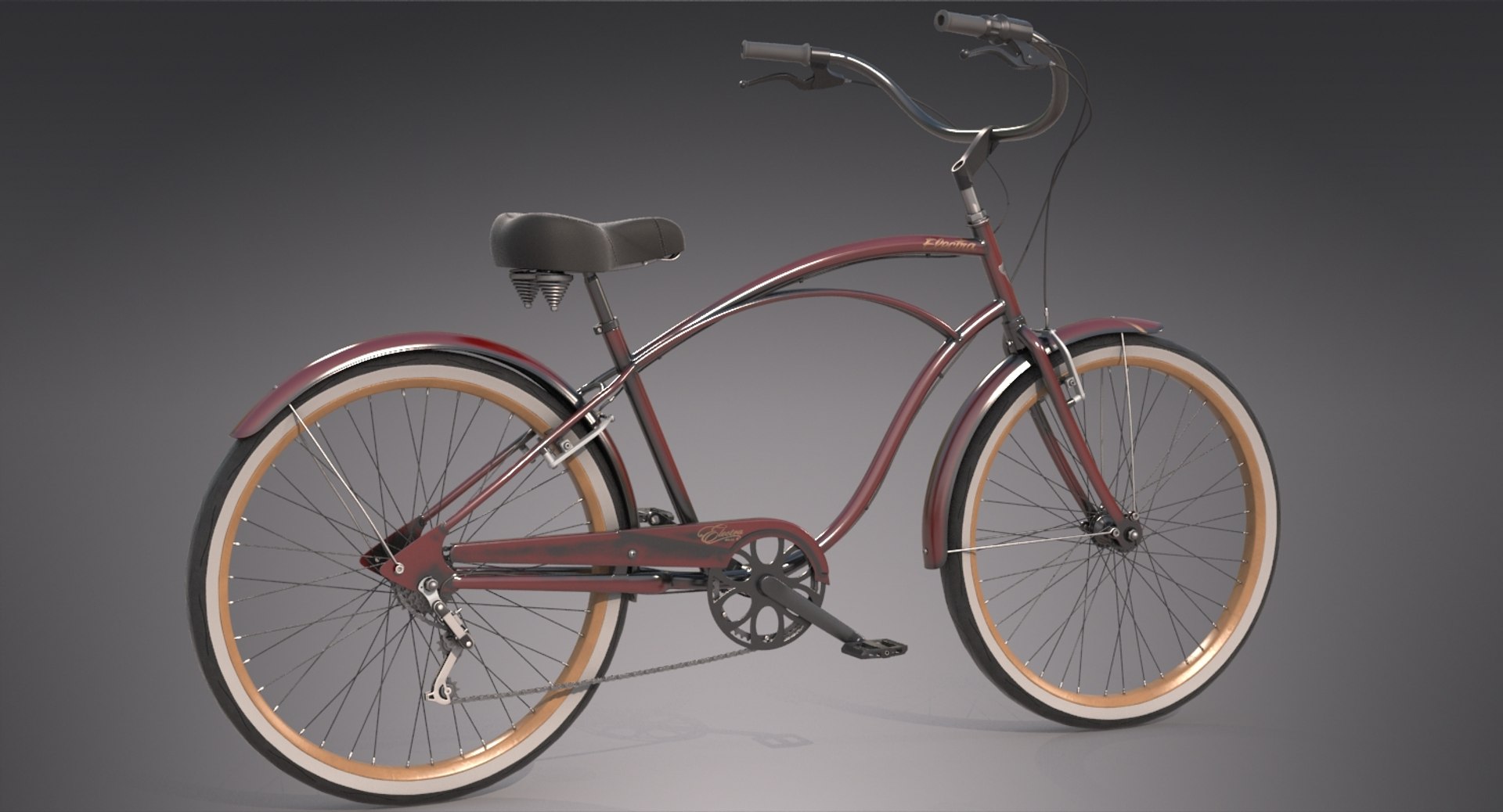 3D electra cruiser model - TurboSquid 1189650