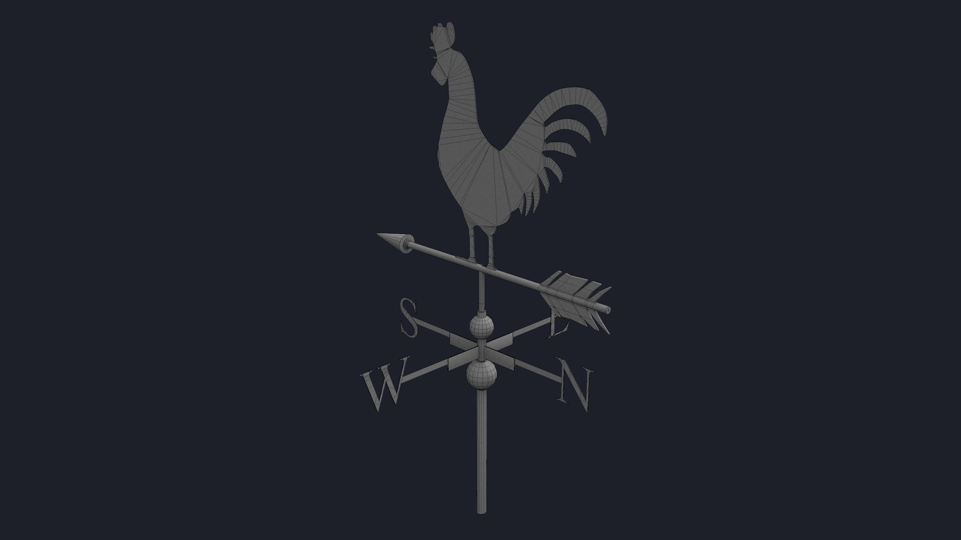 3D Weather Vane - TurboSquid 1846684