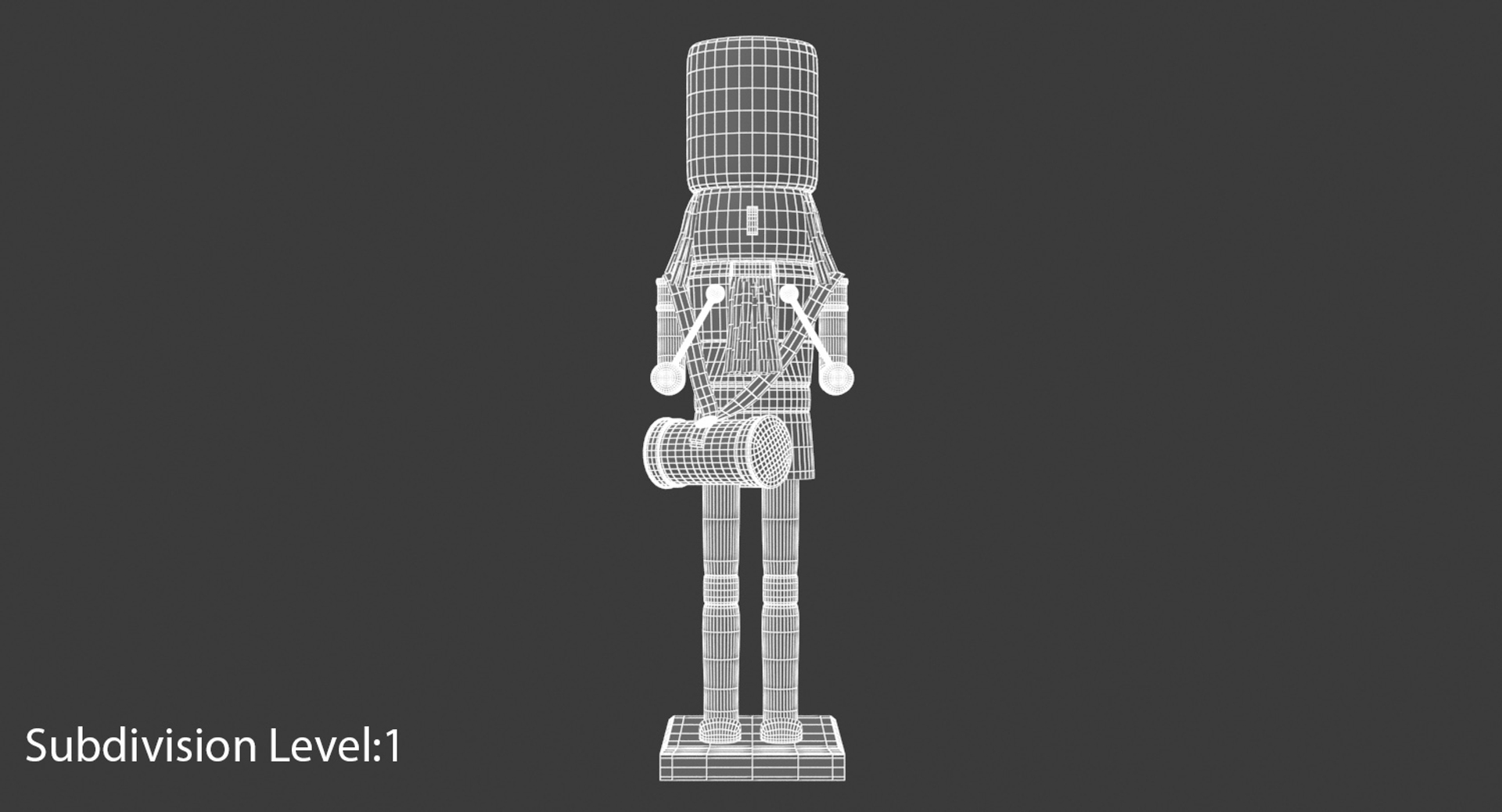 Nutcracker nut cracker 3D model - TurboSquid 1402719