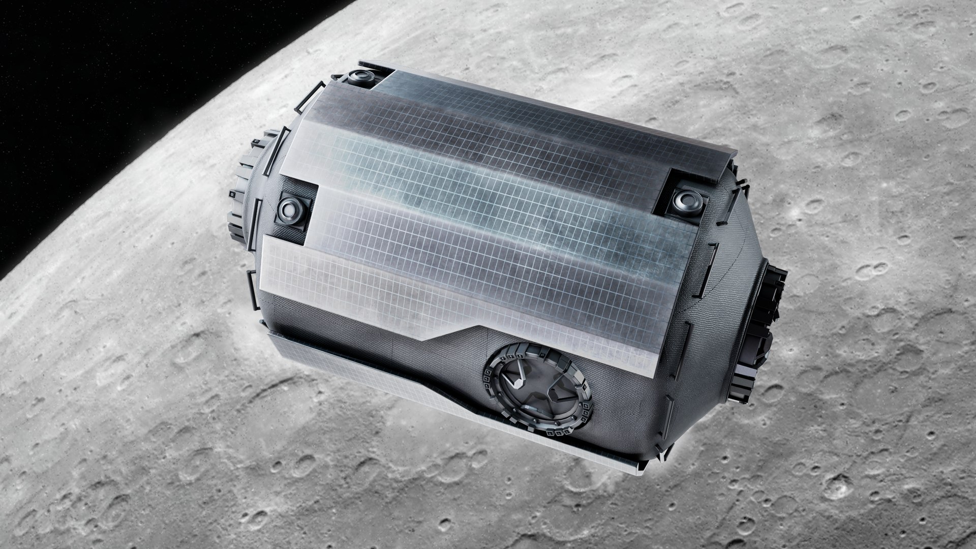 International Habitation Module - Lunar Gateway Station Component 3D ...