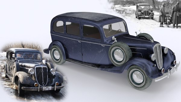 modelo 3d Wanderer 1937 AUDI - TurboSquid 1936214