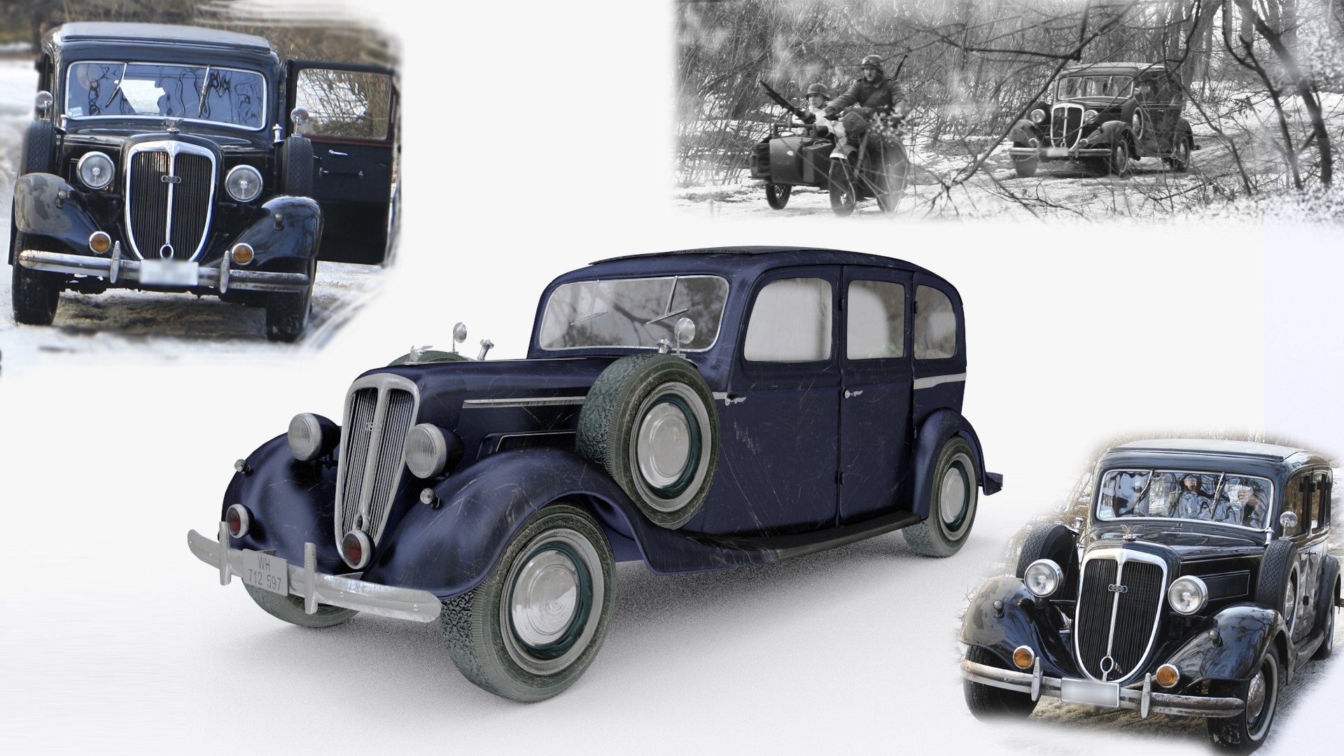 3D Wanderer 1937 AUDI - TurboSquid 1936214