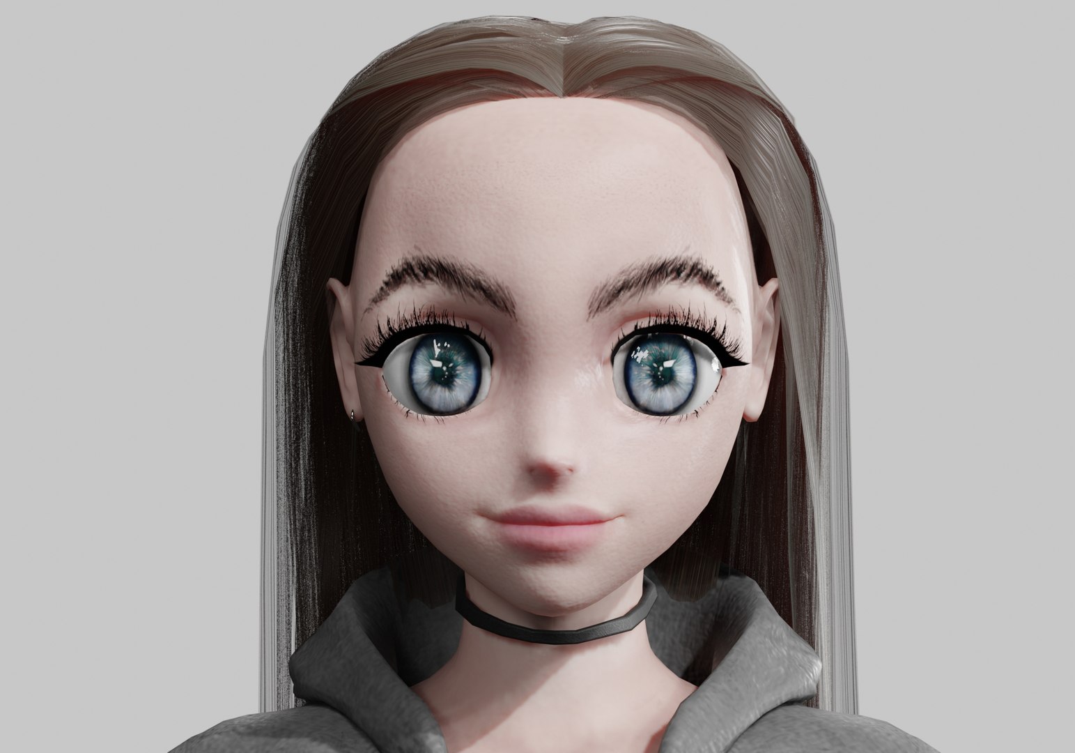 Basic Standard Girl V30735 3D Model - TurboSquid 2281736