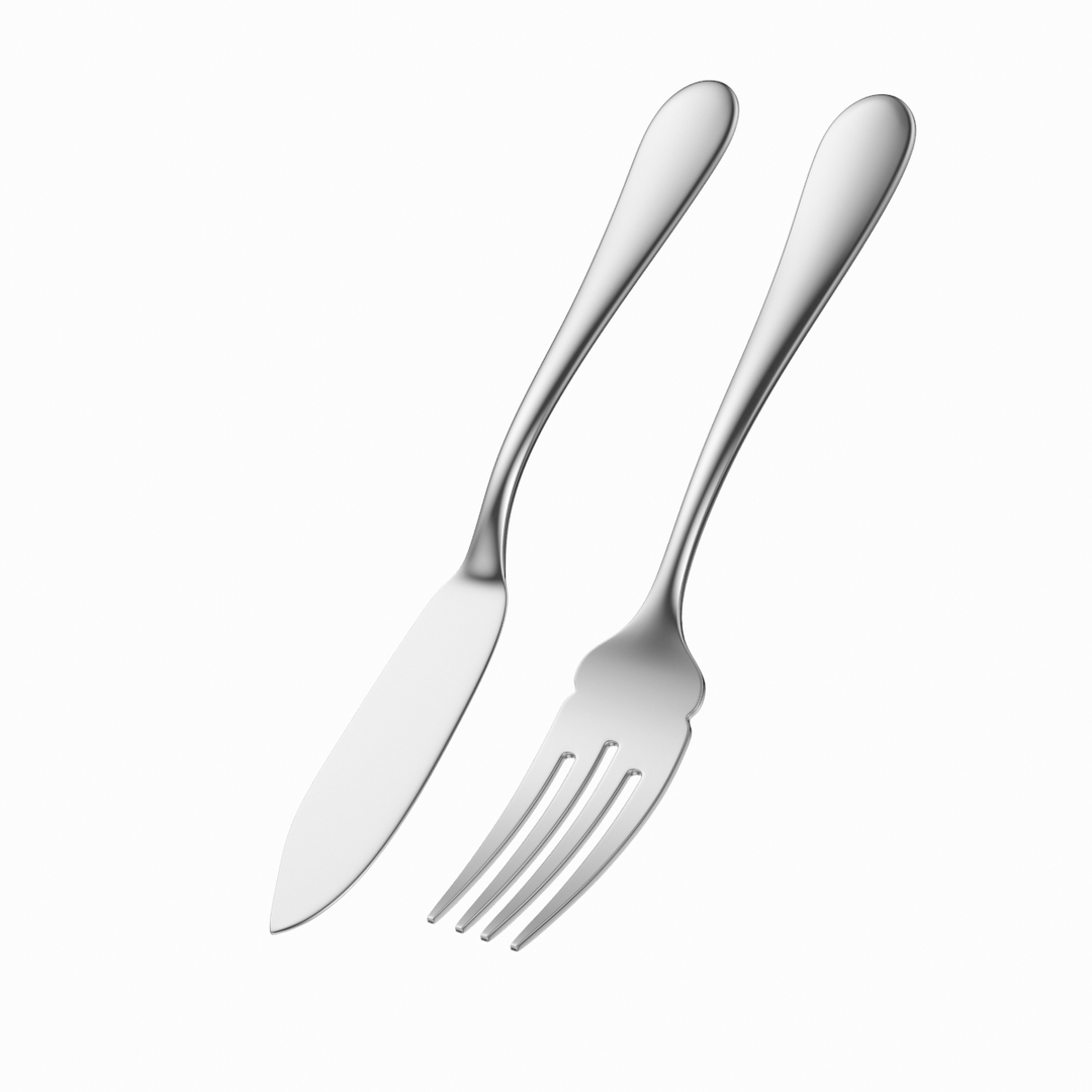 Fish Fork And Fish Knife