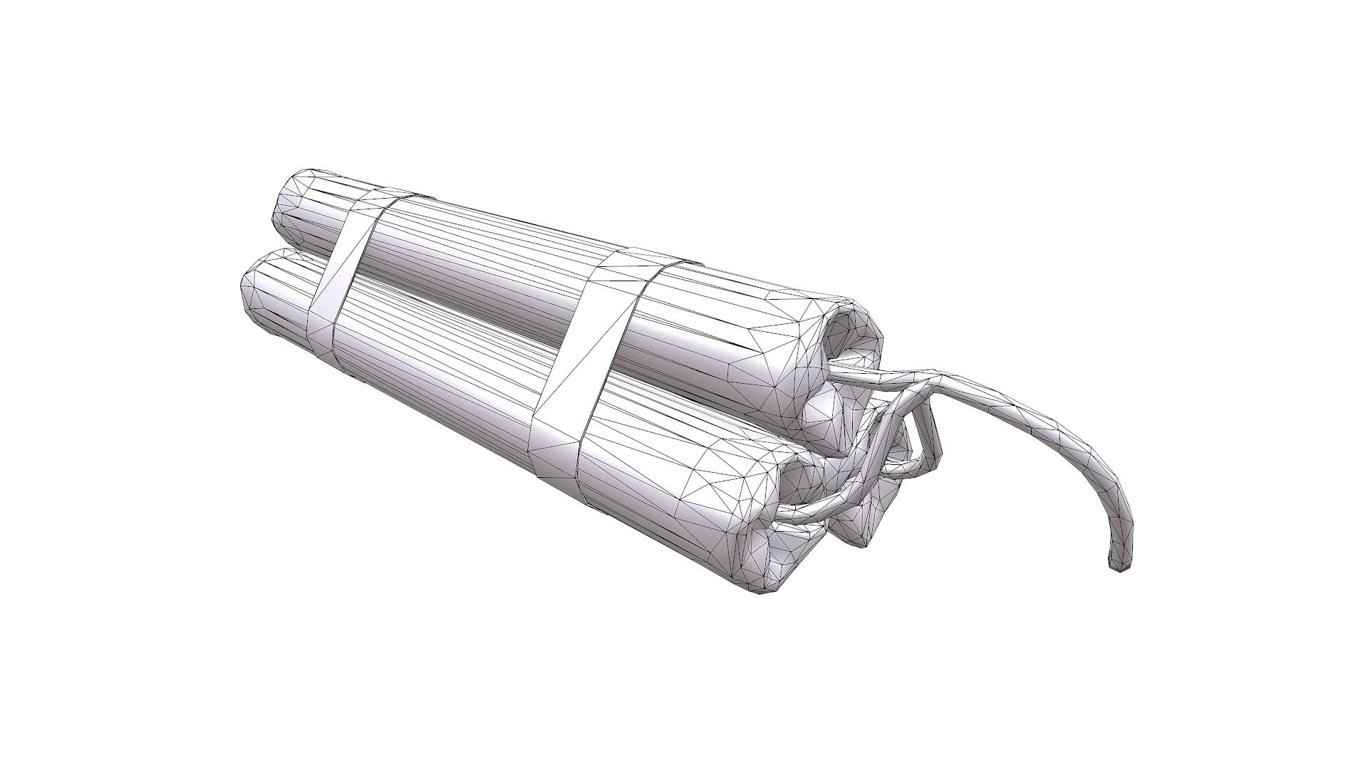 Free Dynamite Low-poly PBR 3D Model - TurboSquid 2111698