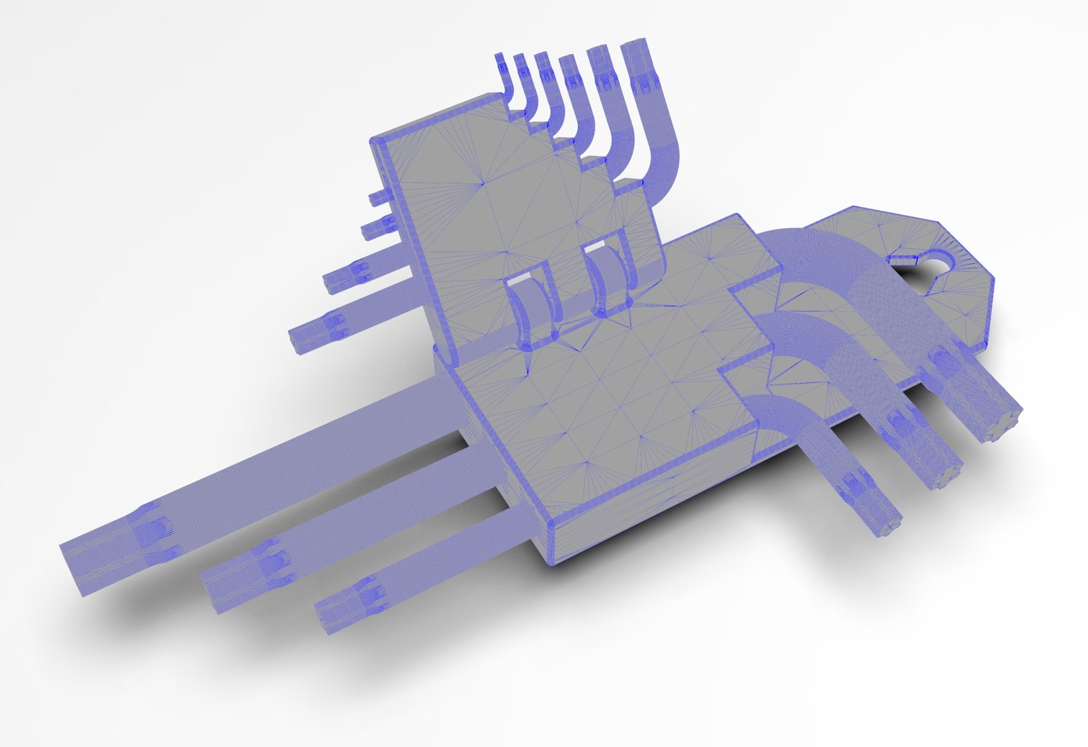 3D Model Torx Key Set - TurboSquid 1835115