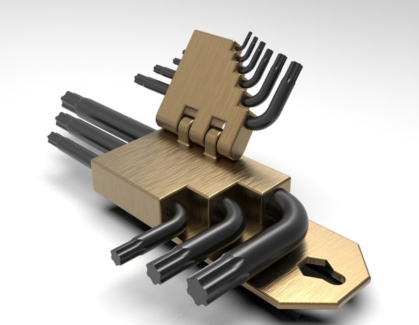 3D model Torx Key Set - TurboSquid 1835115