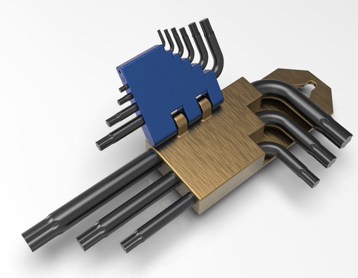 3D Model Torx Key Set - TurboSquid 1835115