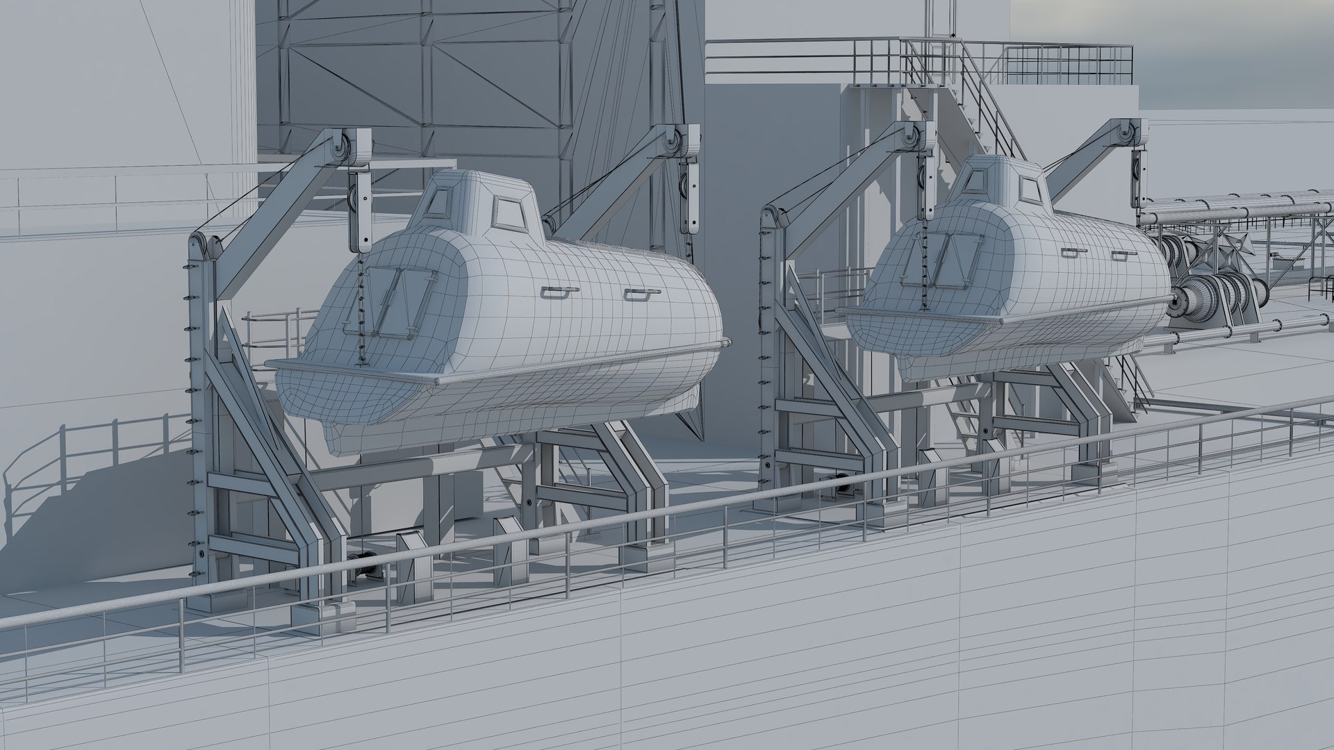 Oil Tanker At The Berth 3D Model - TurboSquid 2416749