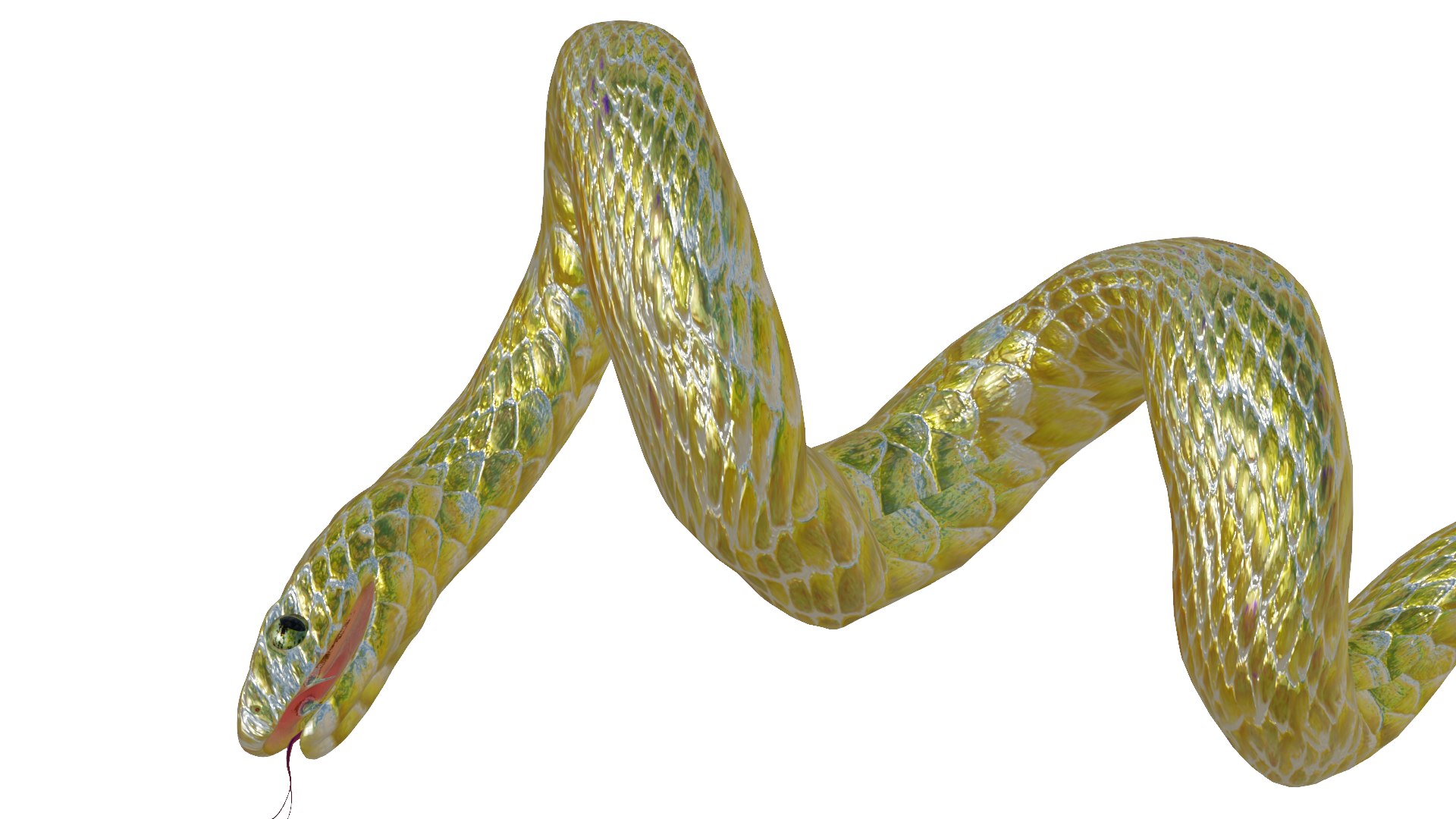 3D SNAKE Model - TurboSquid 1895808