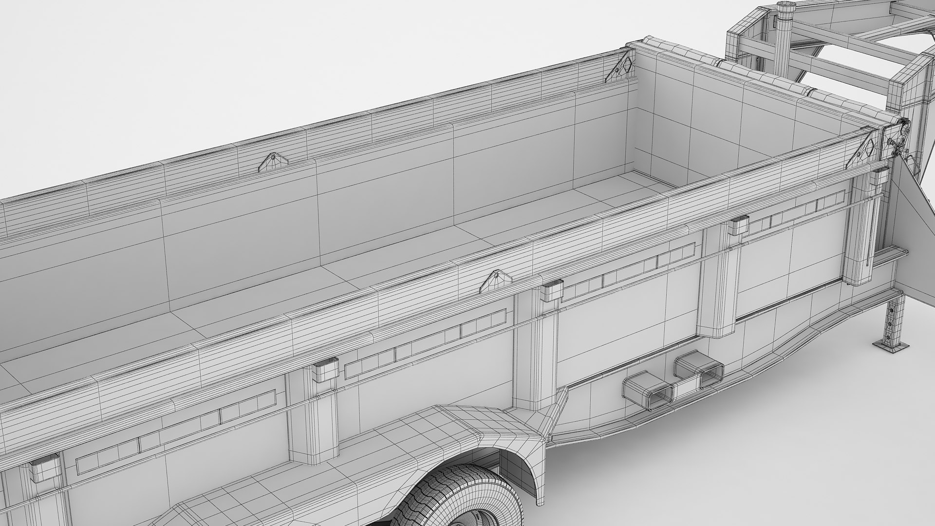 Dump Trailer 02 3D Model - TurboSquid 1929908