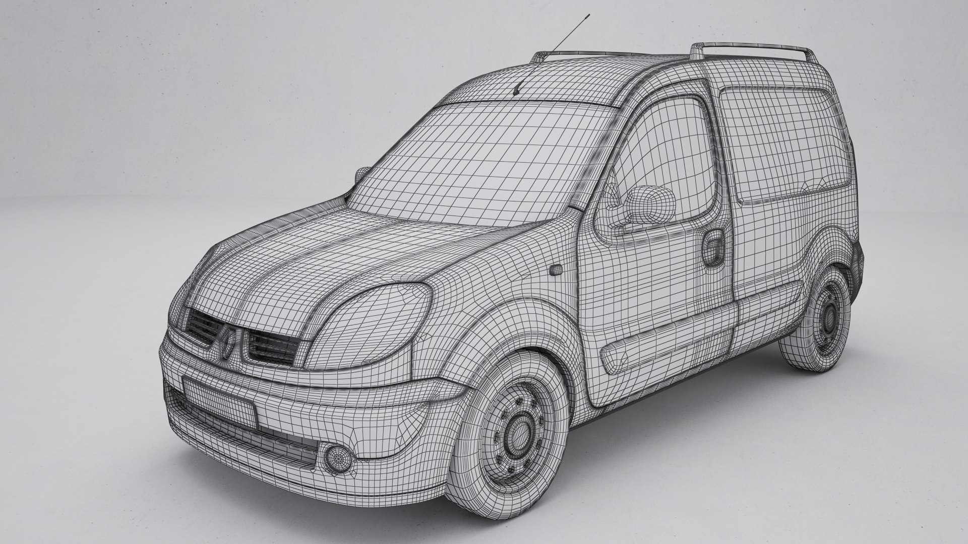 Renault Kangoo Van Model - TurboSquid 1908909