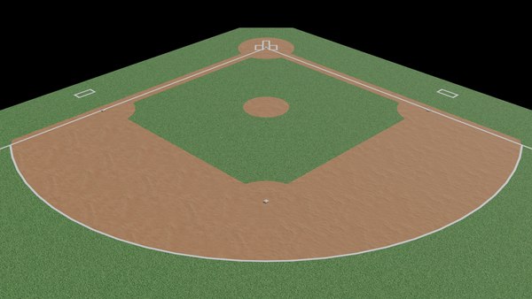 Baseball Field 3D model - TurboSquid 1868529