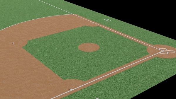 Baseball Field 3D model - TurboSquid 1868529