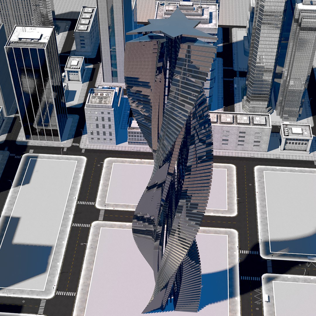 3D building skyscraper - TurboSquid 1428285