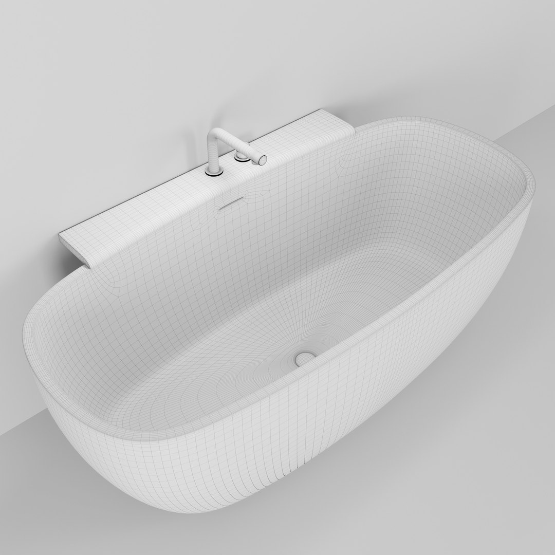 Bath Lusso 3D Model - TurboSquid 1430371