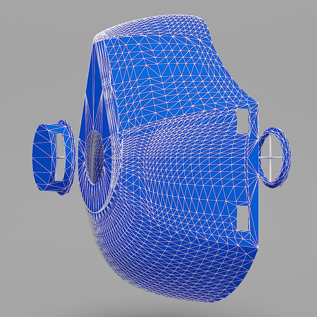 Free 3D Model Face Mask Respiratory - TurboSquid 1536026