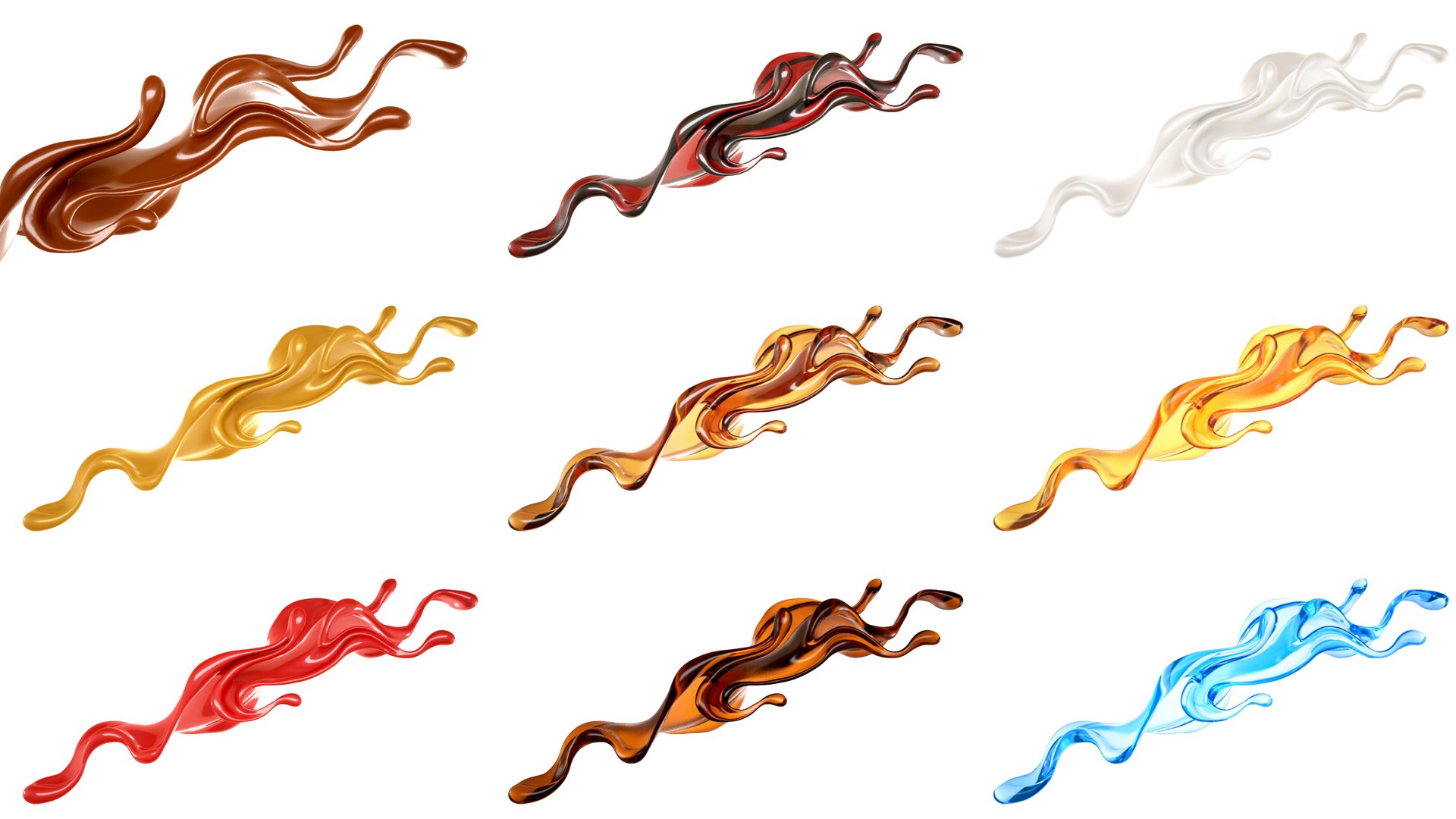 Splash Liquid Water Model - TurboSquid 1635509