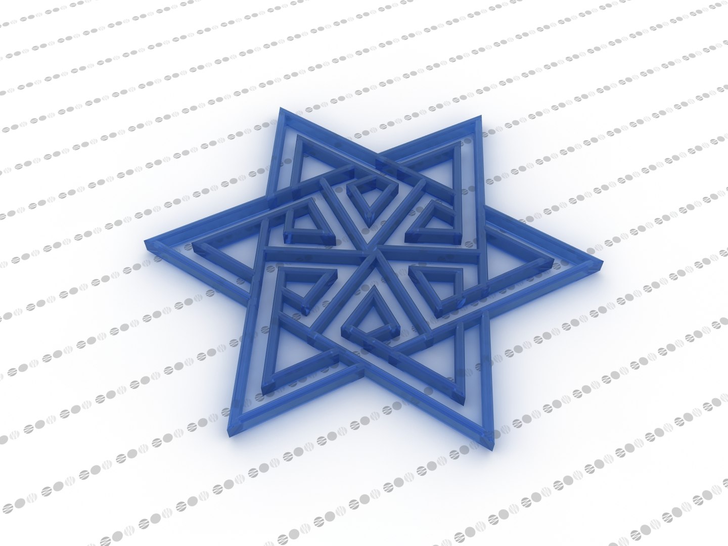 3D Star David - TurboSquid 1429606