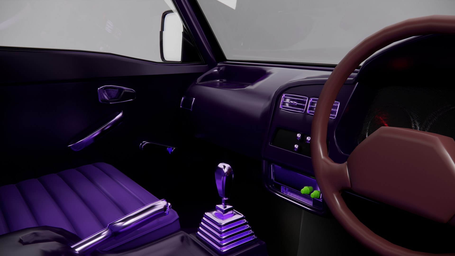 K Car 3D Model - TurboSquid 2226302