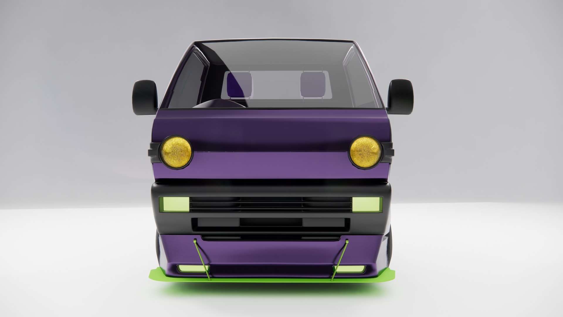 K Car 3D Model - TurboSquid 2226302