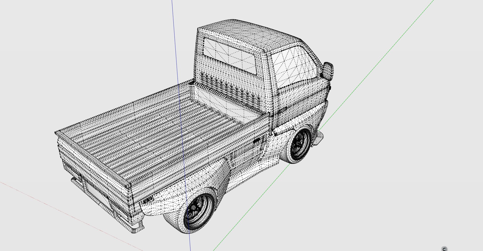 K Car 3D Model - TurboSquid 2226302