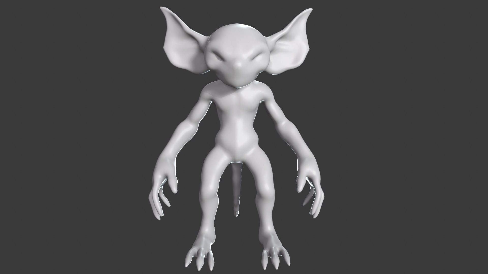 Goblin Character Base Mesh Set 3D Model - TurboSquid 2290996