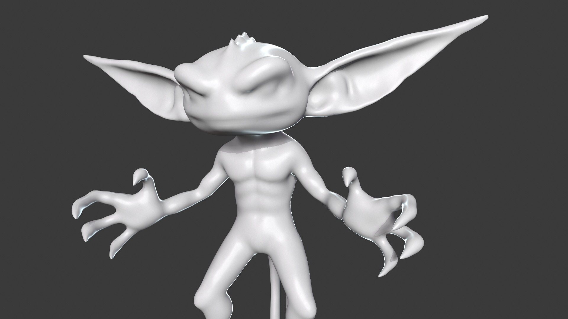 Goblin Character Base Mesh Set 3D Model - TurboSquid 2290996