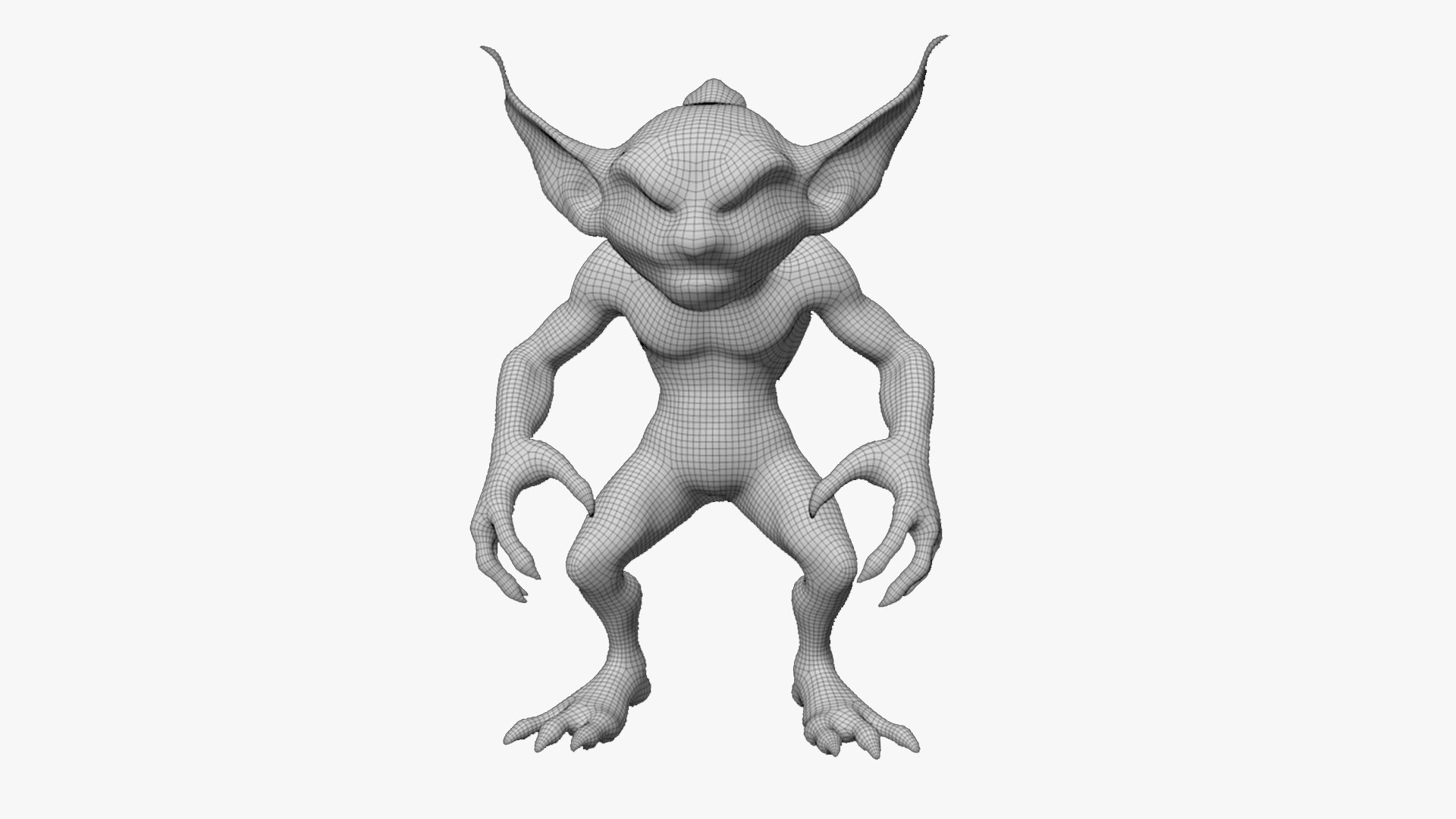 Goblin Character Base Mesh Set 3D Model - TurboSquid 2290996