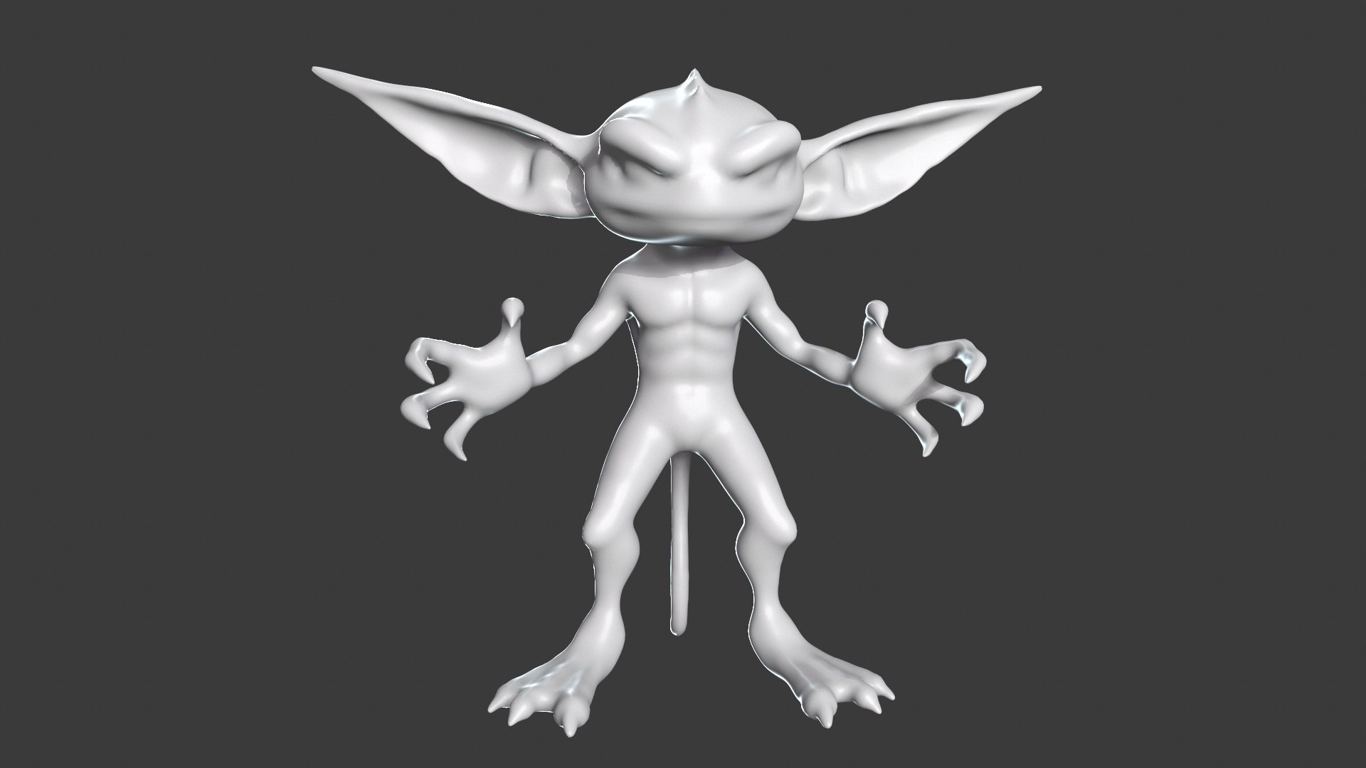 Goblin Character Base Mesh Set 3D Model - TurboSquid 2290996